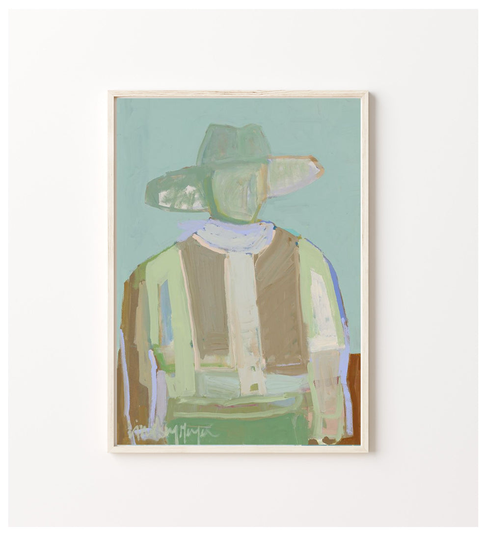Baby Blue Cowboy – Lindsey Meyer Art